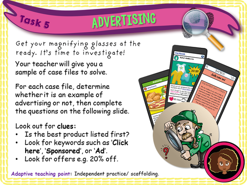 Advertising - Media Awareness | Teaching Resources