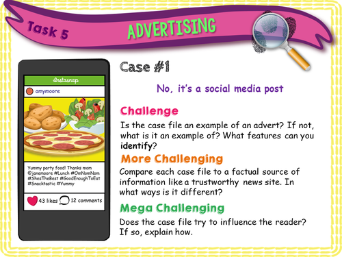 Advertising - Media Awareness | Teaching Resources
