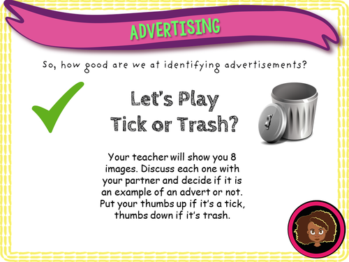 Advertising - Media Awareness | Teaching Resources