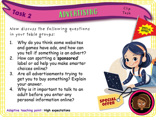 Advertising - Media Awareness | Teaching Resources