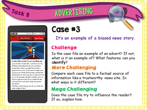 Advertising - Media Awareness | Teaching Resources