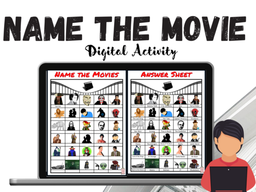 Movie Guessing Digital Activity | Teaching Resources
