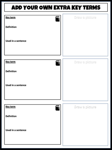 PSHE SEN Key terms Booklet | Teaching Resources