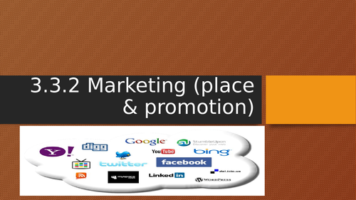 3.3.2 Marketing mix - place & promotion (IGCSE Business Studies ...