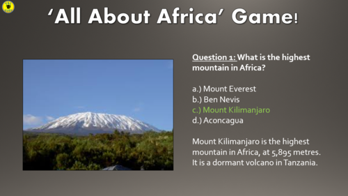 Africa: Physical and Human Geography (People and Places) | Teaching ...