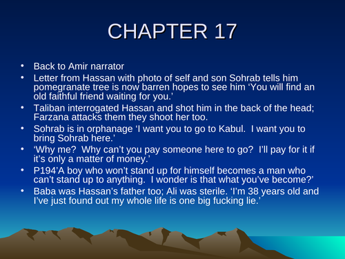 The Kite Runner | Teaching Resources