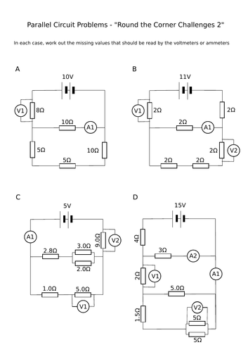 Difficult Circuit Problems for GCSE and IGCSE Physics with Answers ...