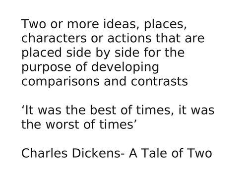 Literary Devices Wall Display | Teaching Resources