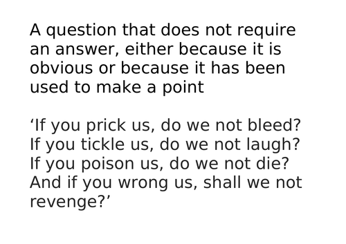 Literary Devices Wall Display | Teaching Resources