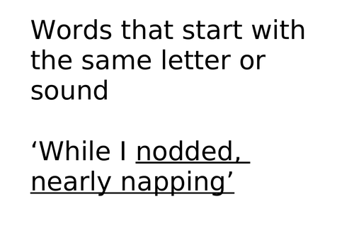 Literary Devices Wall Display | Teaching Resources