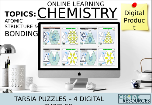 Atomic Structure + Bonding Puzzles | Teaching Resources
