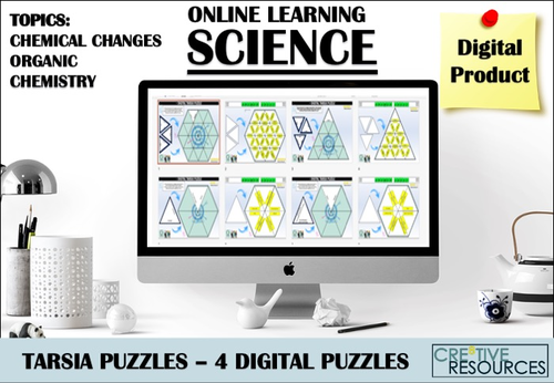 Chemical Changes + Organic Chemistry Puzzles | Teaching Resources
