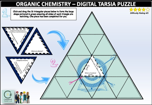 Chemical Changes + Organic Chemistry Puzzles | Teaching Resources