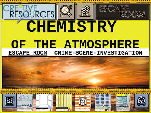 Chemistry Escape Room - Atmosphere | Teaching Resources