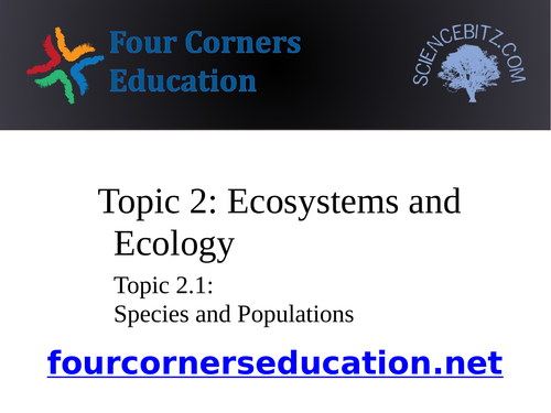 Topic 2.1 IB ESS Populations | Teaching Resources