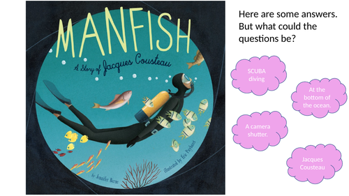 Manfish a Story of Jacques Cousteau (Guided Reading) | Teaching Resources