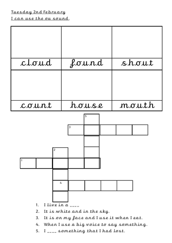 Phase 5 phonics ou sound. | Teaching Resources