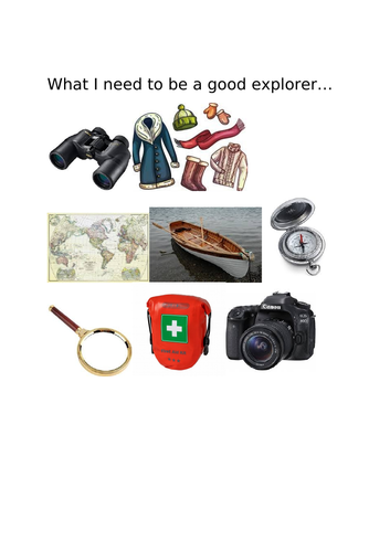 Describing what you need to be a good explorer | Teaching Resources