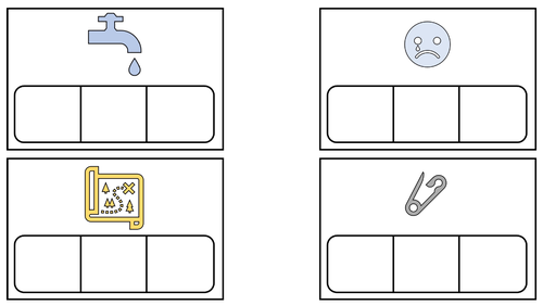 28 Phase 2 Phoneme Frames | Teaching Resources