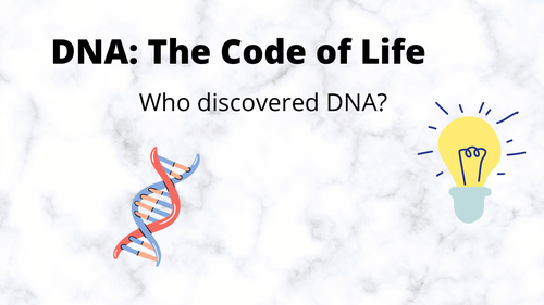 DNA the code of life | Teaching Resources