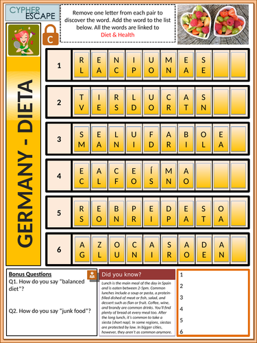 Social Global Issues - Spanish Escape Room | Teaching Resources