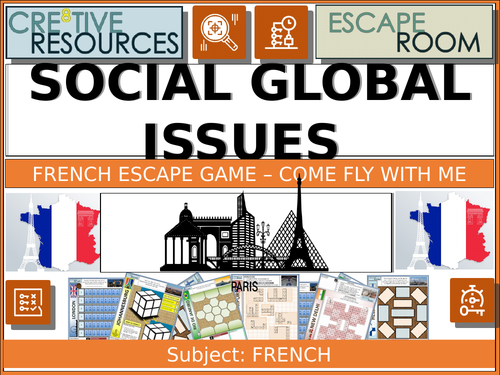 Social Global Issues - French Revision | Teaching Resources