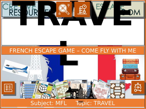 French Revision - Travel | Teaching Resources