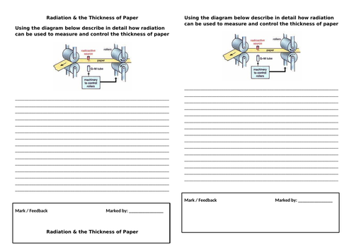 AQA KS4 GCSE Physics (Science) Uses of Radiation Lesson | Teaching ...