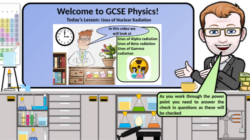 AQA KS4 GCSE Physics (Science) Uses of Radiation Lesson | Teaching ...