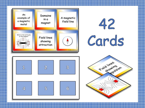 Magnetism - Magnets and Electromagnets - Find the Pair Team Game for ...