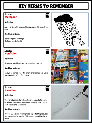 English SEN literacy Booklet | Teaching Resources