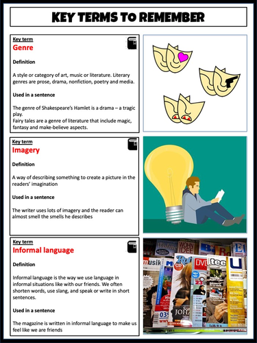 English SEN literacy Booklet | Teaching Resources