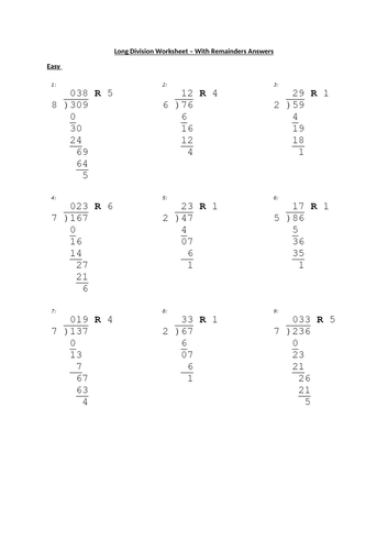 Pack of Maths Worksheets with Answer Sheets | Teaching Resources