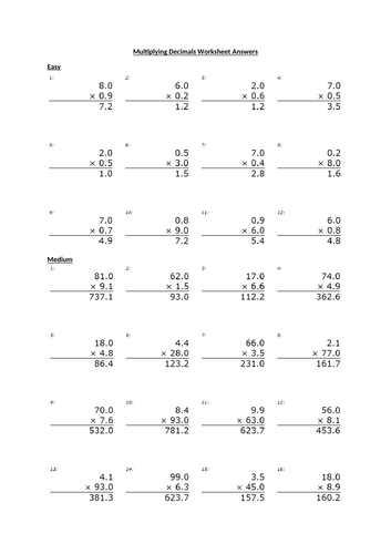 Pack of Maths Worksheets with Answer Sheets | Teaching Resources