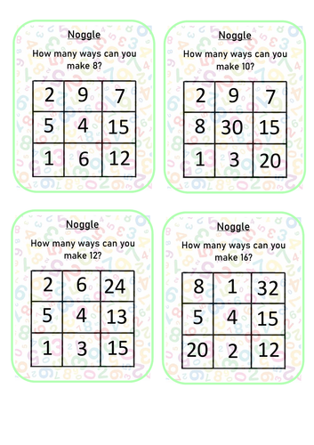 Noggle | Teaching Resources