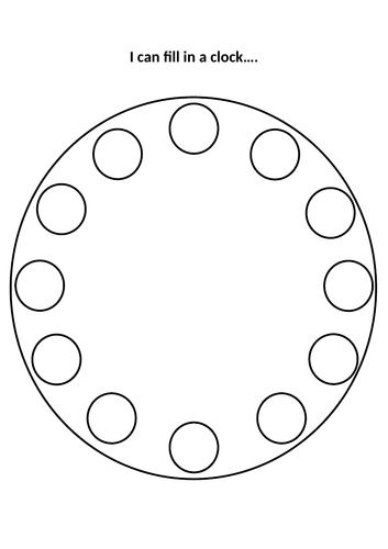 Clock face | Teaching Resources