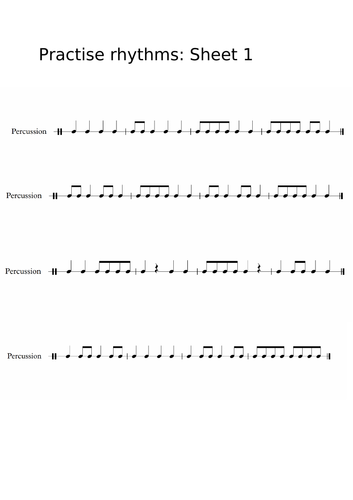 4 week music project- KS2/KS3 | Teaching Resources