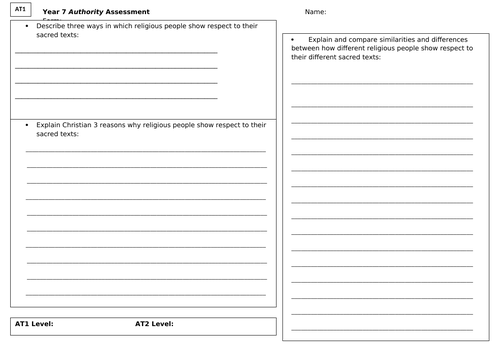 Unit 3: Holy Books | Teaching Resources