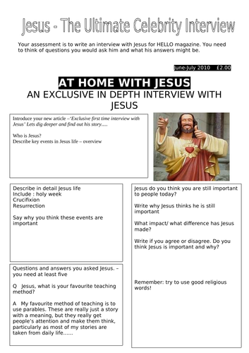 Unit 5: Life of Jesus | Teaching Resources