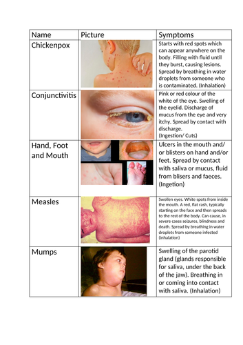 Common Childhood Illness in Early Years | Teaching Resources
