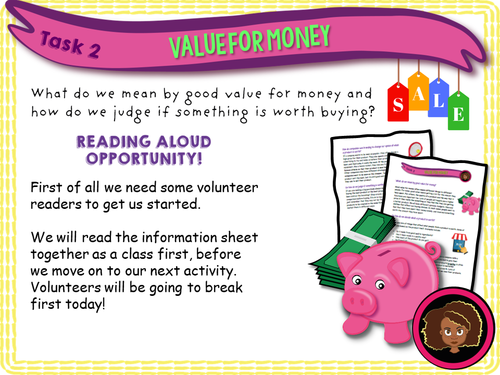 Value for Money | Teaching Resources
