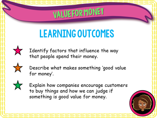 Value for Money | Teaching Resources