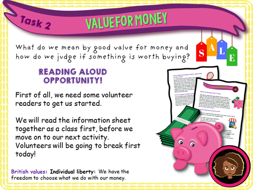 Value for Money | Teaching Resources