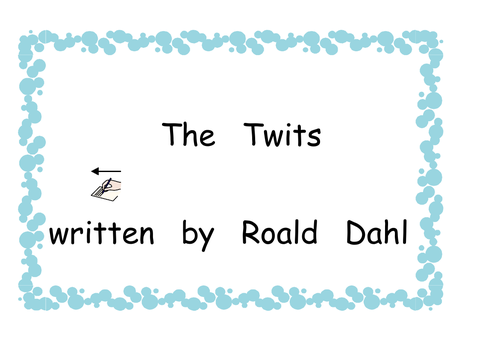 The Twits by Road Dahl-Writing a Newspaper Article | Teaching Resources