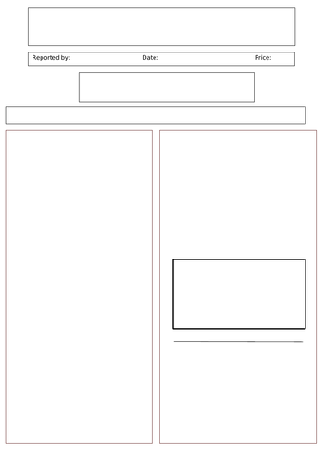 The Twits by Road Dahl-Writing a Newspaper Article | Teaching Resources