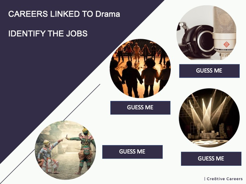Drama Careers Lesson | Teaching Resources