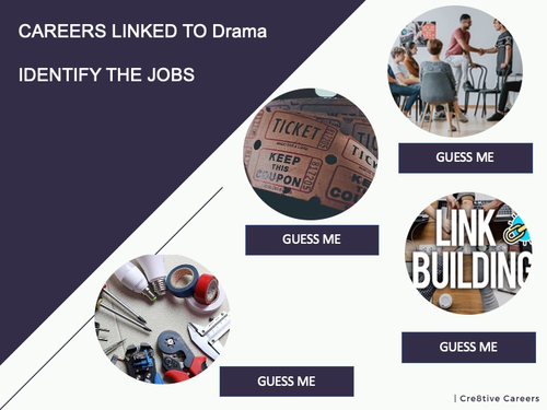 Drama Careers Lesson | Teaching Resources