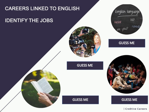 English Careers Lesson | Teaching Resources