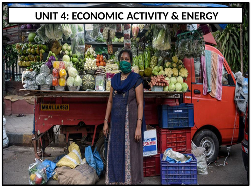 IGCSE Geography Economic Activity & Energy - Distance Learning Edition ...
