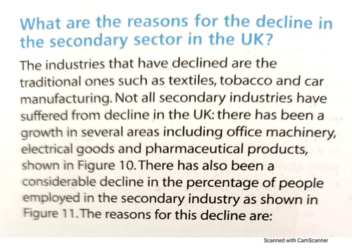 IGCSE Geography Economic Activity & Energy - Distance Learning Edition ...